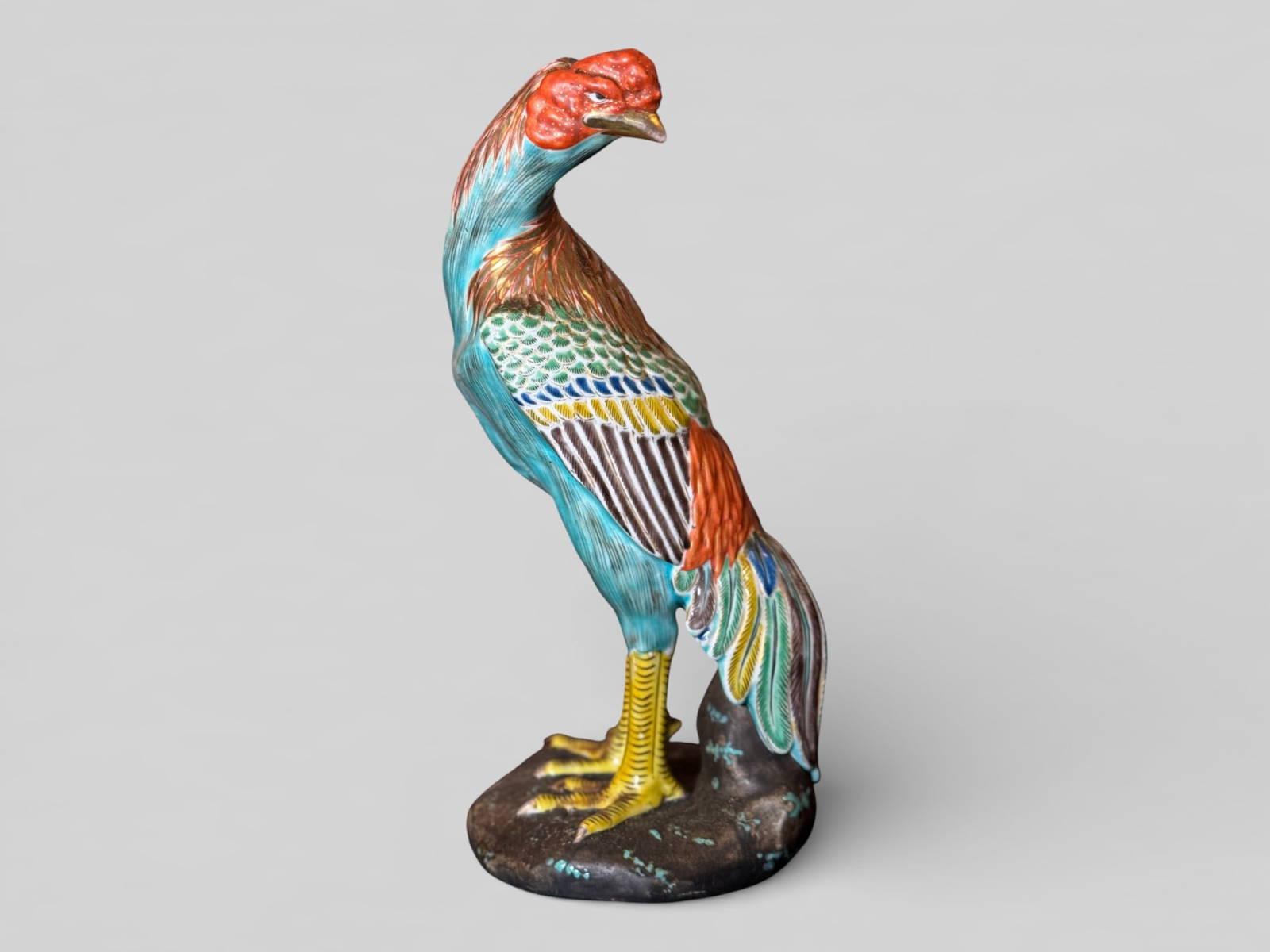 Japanese Studio Porcelain Bird Auction