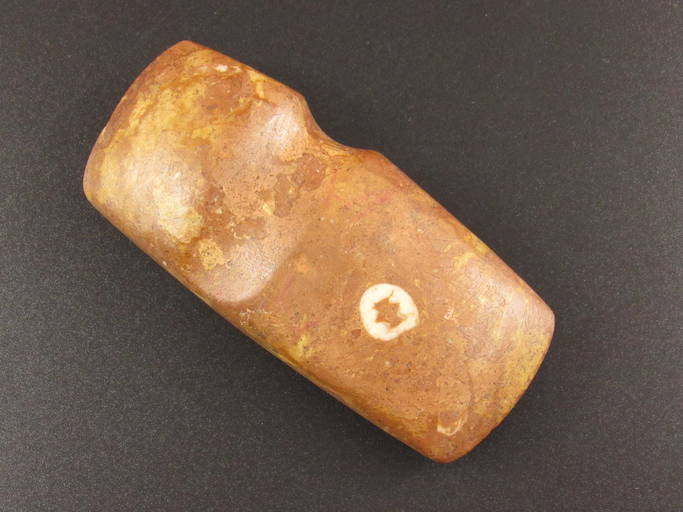 Beautiful Grooved Stone Indian Axe Head