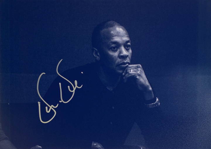 Autograph Signed Dr Dre Photo (#75537) on Aug 20, 2022 | The Collectors ...