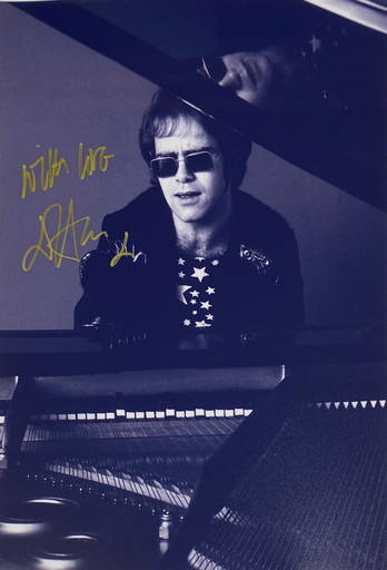 Autograph Signed Elton John Photo - Aug 20, 2022 | The Collectors Hub ...