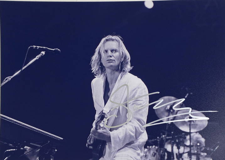 Autograph Signed Sting Photo (#76036) on Aug 20, 2022 | The Collectors ...