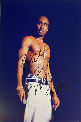 Autograph Signed Tupac Photo - Oct 01, 2022 | The Collectors Hub in CO