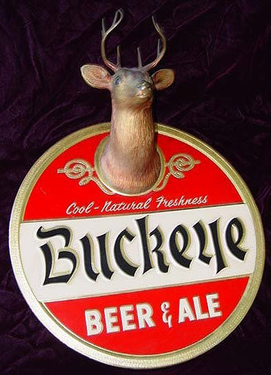 3: 1958 Buckeye Beer & Ale Tavern Sign