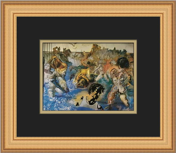 Salvador Dali Tuna Fishing Custom Framed Print