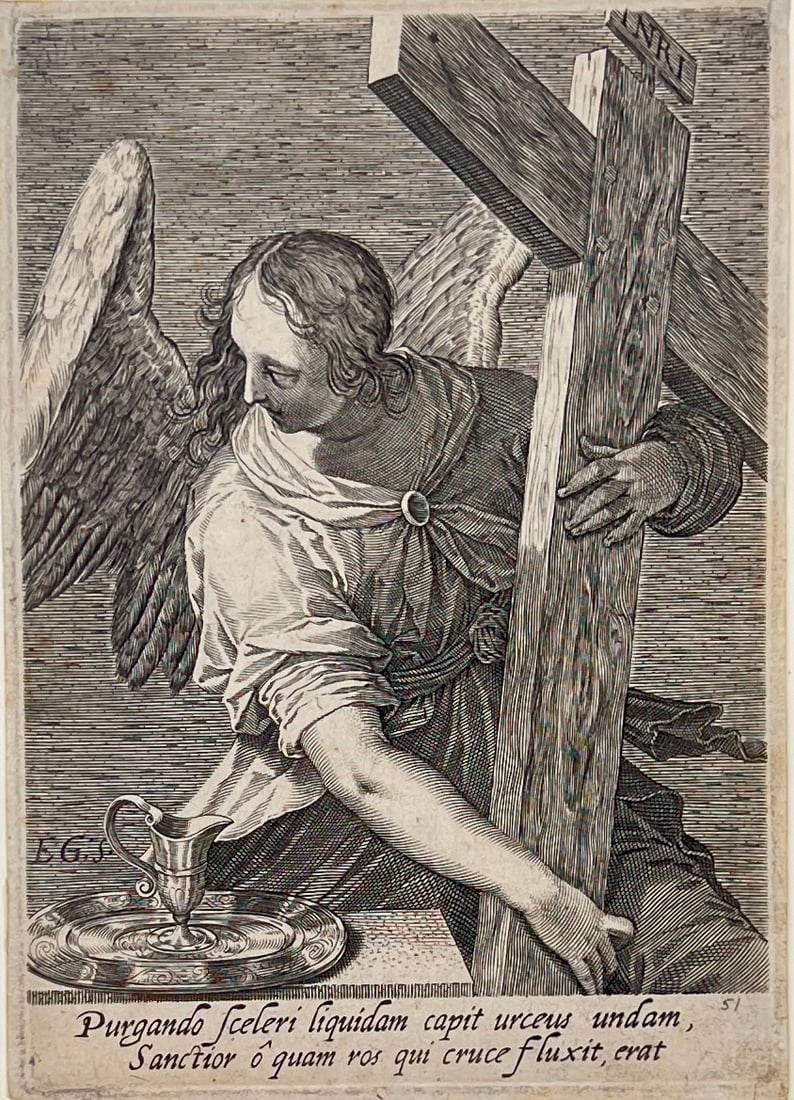 Aegidius Sadeler Ii (1570–1629) & Karel Van Mallery (1571–1635) - Angel ...