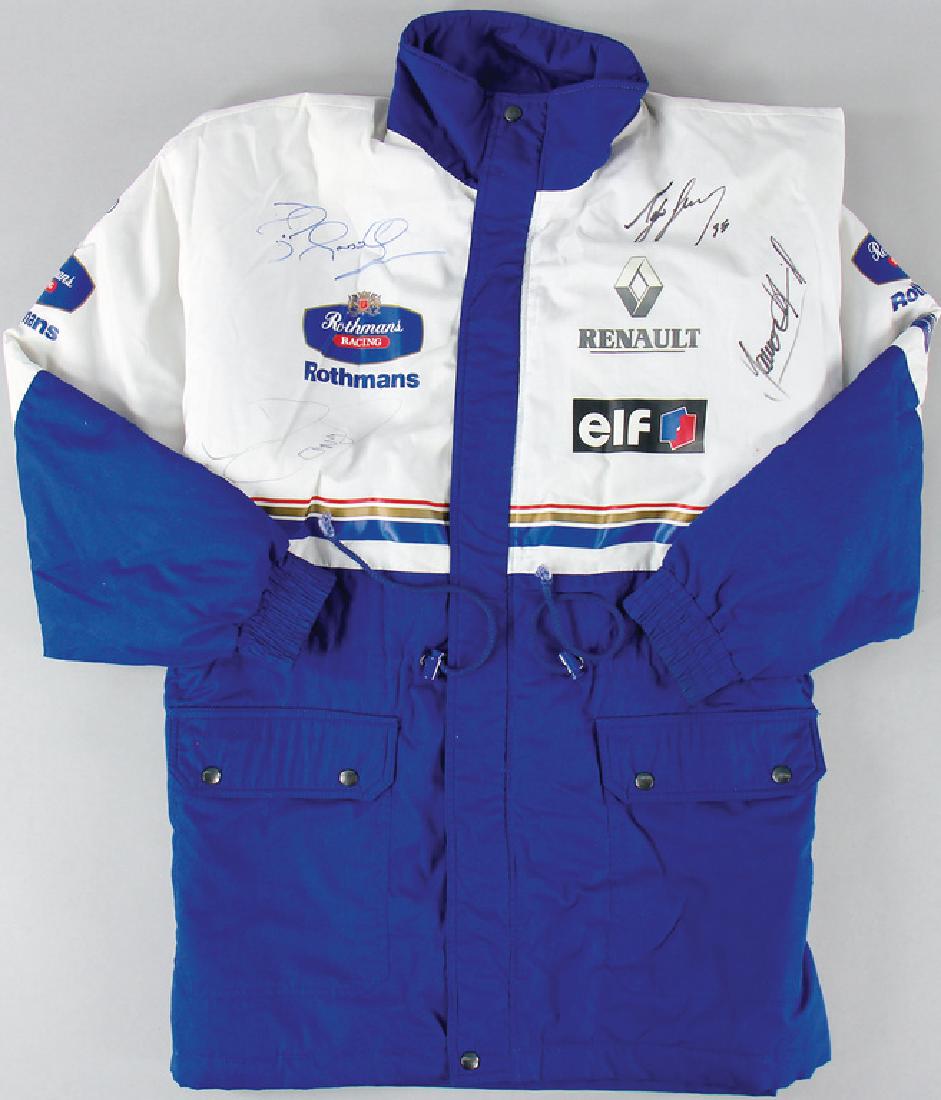 ROTHMANS Racing-team jacket 1994, autographed by Ayrton