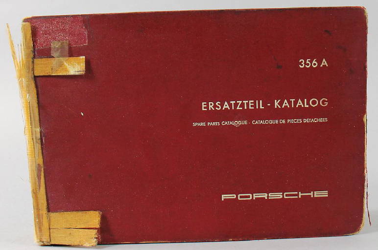 Porsche Replacement Parts Catalog 356 A, May 1957, In