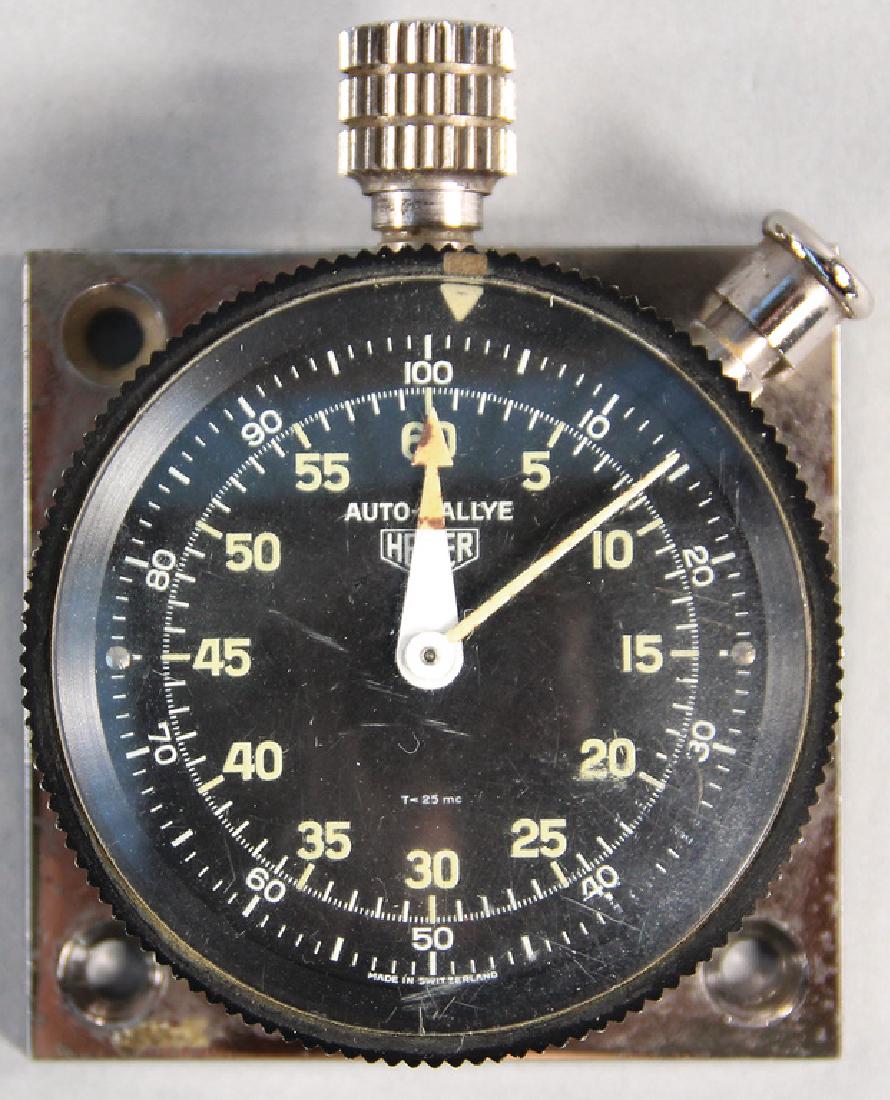 Heuer Auto Rallye Stopwatch, '60s, With Slight Traces