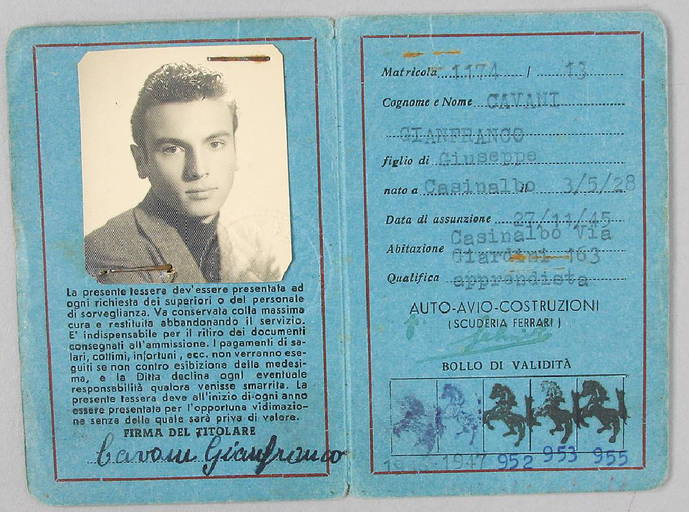 Ferrari/auto Avio Costruzioni Very Rare Factory