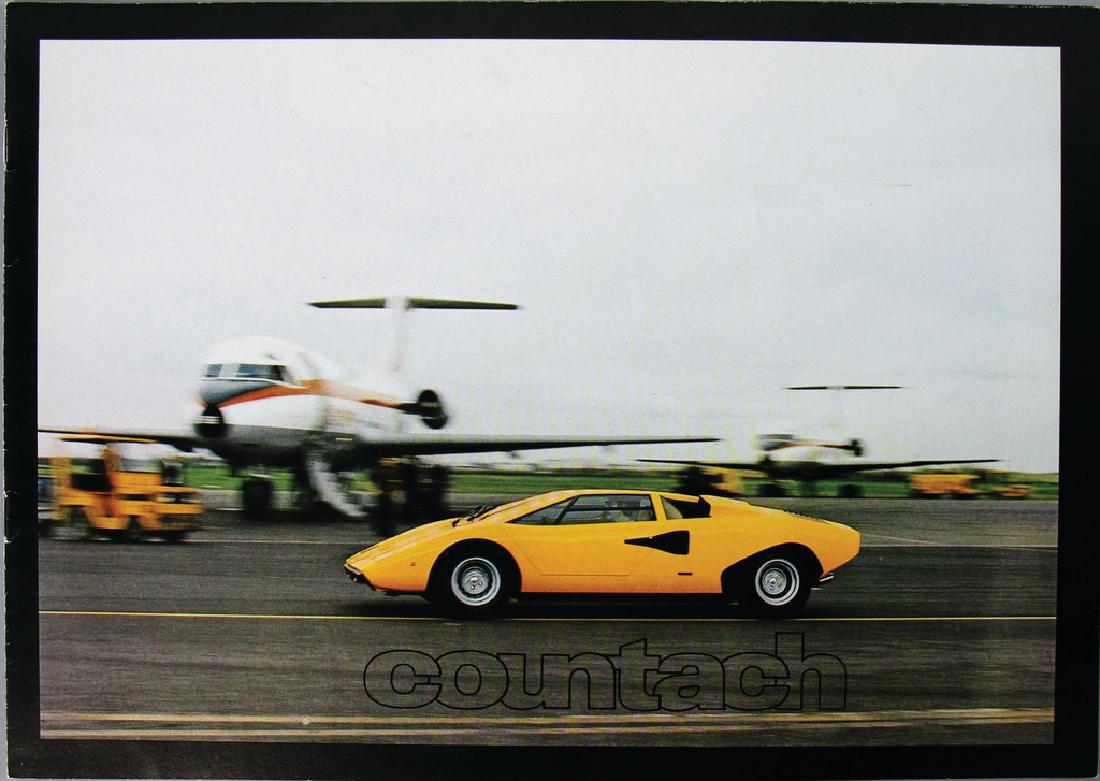Lamborghini 2 Brochures 'lamborghini Countach Junior'