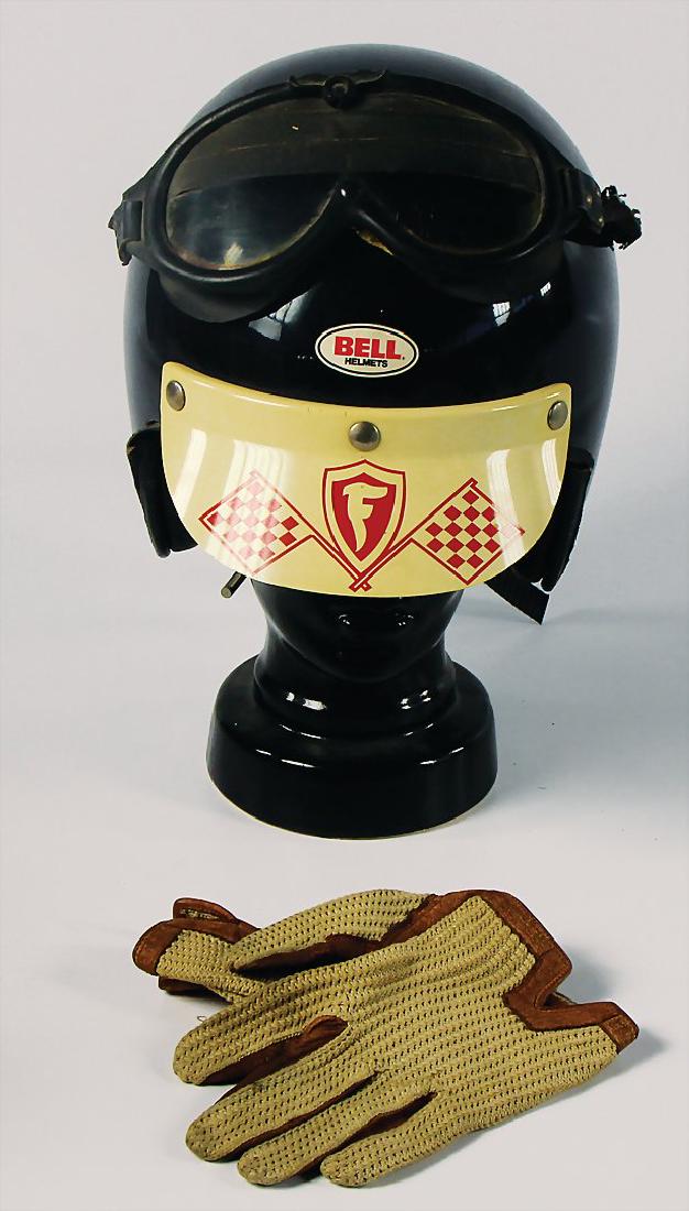 replika helmet Jim Clark by the manufacturer BELL, with