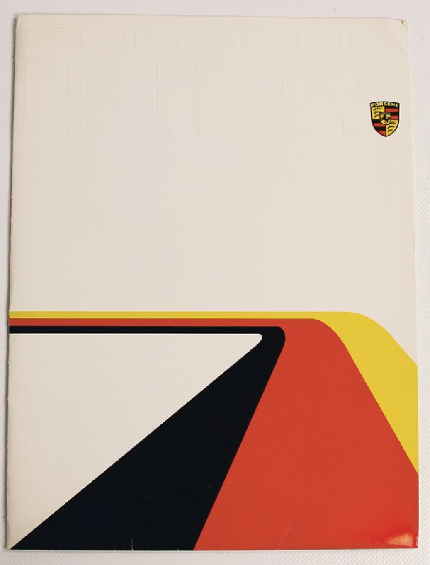 PORSCHE press kit Porsche Indy 1979, with 4 B/W photos, - May 03, 2019 ...