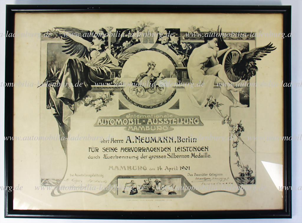 Big Certificate "die Internationale