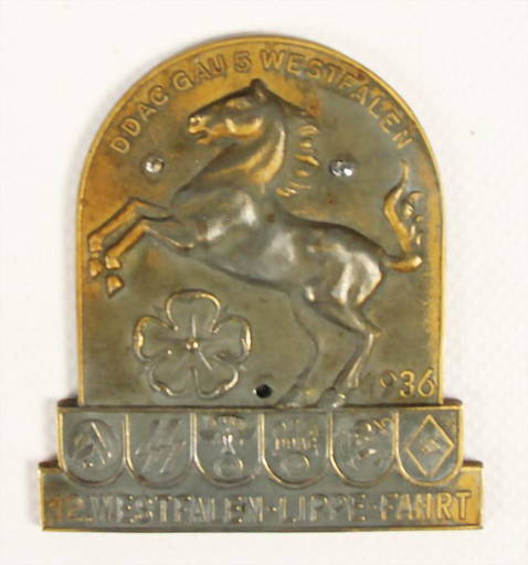 Ddac 1936, Badge "ddac Gau 5 Westfalen, 12. Westfalen