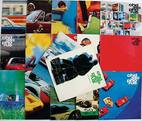 Porsche Mixed Lot Of 17 Issues Of The Magazine