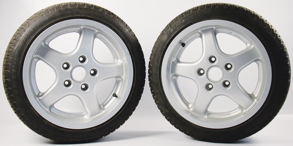Porsche A Pair Of Ruf Speedline Rims With Tires 9jx17