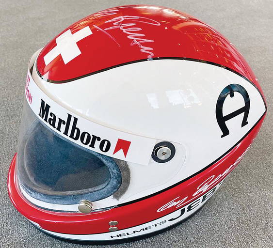 Ferrari Clay Regazzoni Jeb´s 1:1 Replika Crash Helmet