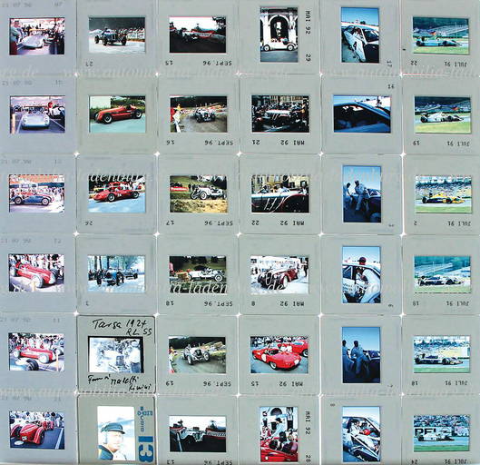 Big Mixed Lot Of Color Slides C. 1000, Among It Rallye Acropolis 1988 ...