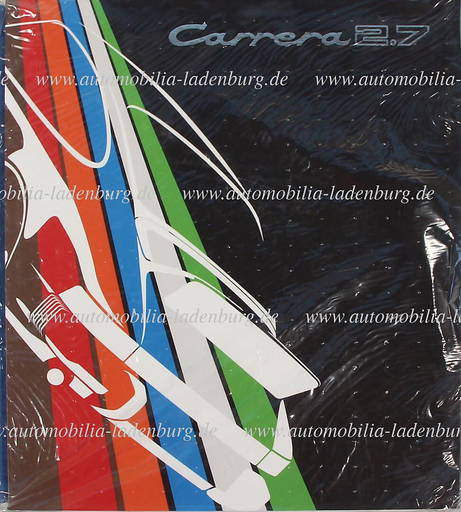 Buy Porsche book "Carrera 2.7"1974-76, by Ryan Snodgrass, 406 pages ...