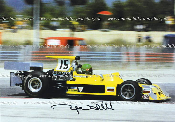 Reine Wisell Autographed Autograph Card By Reine Wisell March/1973, Map ...