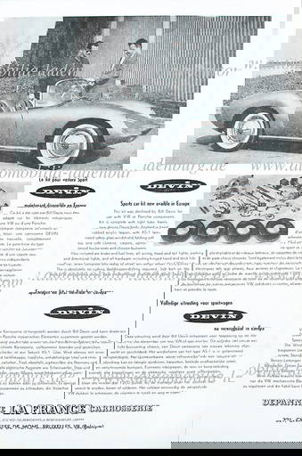 Devin Flyer "devin" Sports Car Kit, For Vw And Porsche, In Four ...