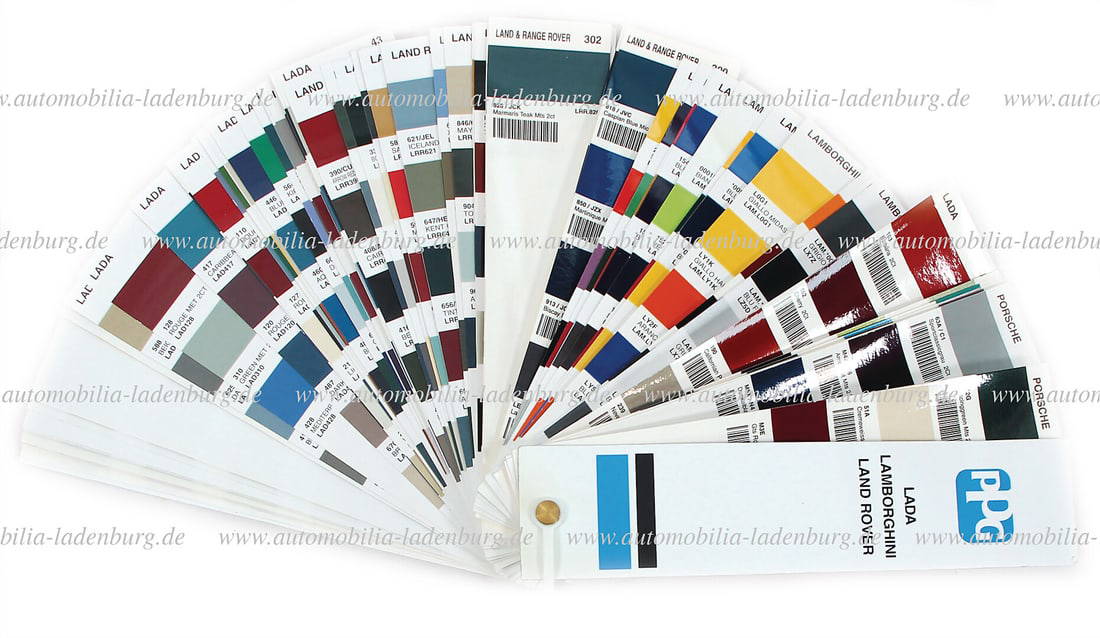 Ppg Paint Sample Ppg With More Than 300 Color Charts For Lada ...