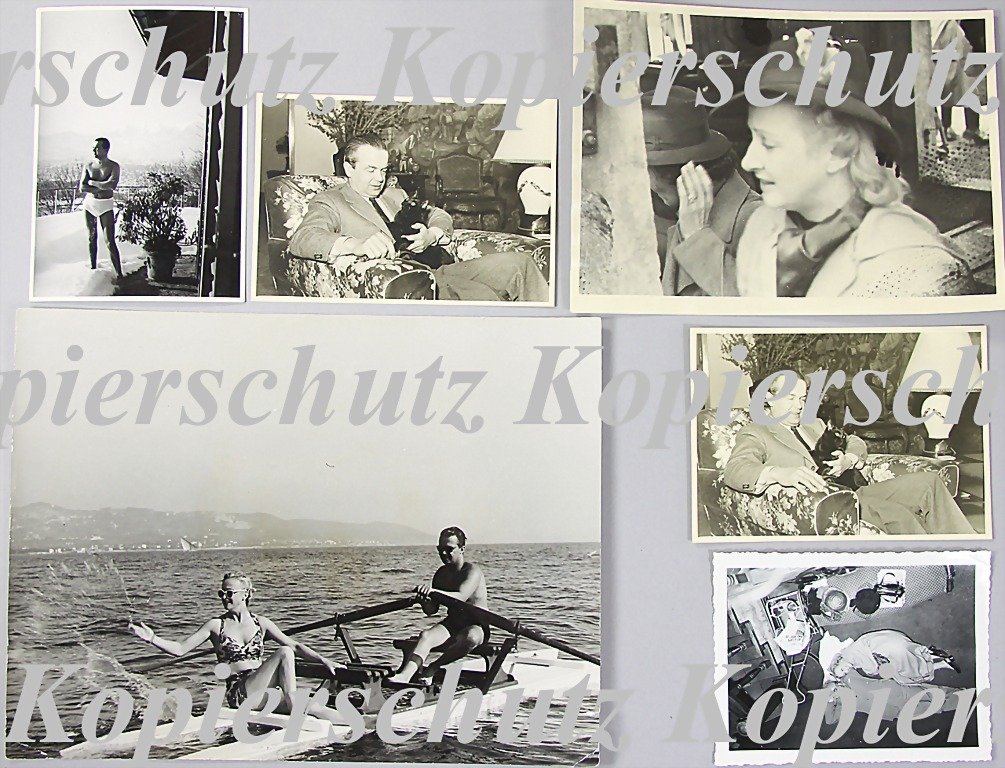 5020: RUDOLF CARACCIOLA/ ALICE CARACCIOLA, mixed lot of