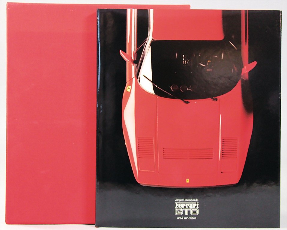 book: "Art & Car", by Jürgen Lewandowski, Ferrari GTO,