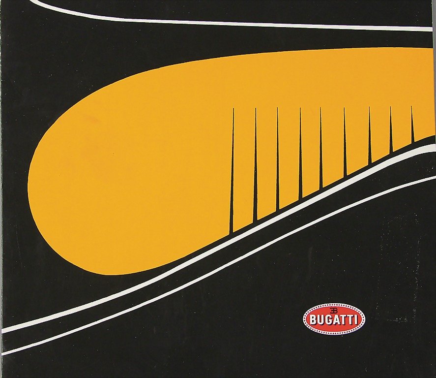 Bugatti, Invitation Card Bugatti 1993/1994, New Release