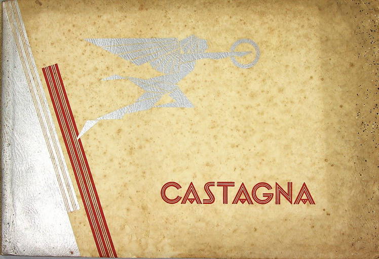 Castagna 1934, Sales Catalog Castagna Car Bodies, Bound