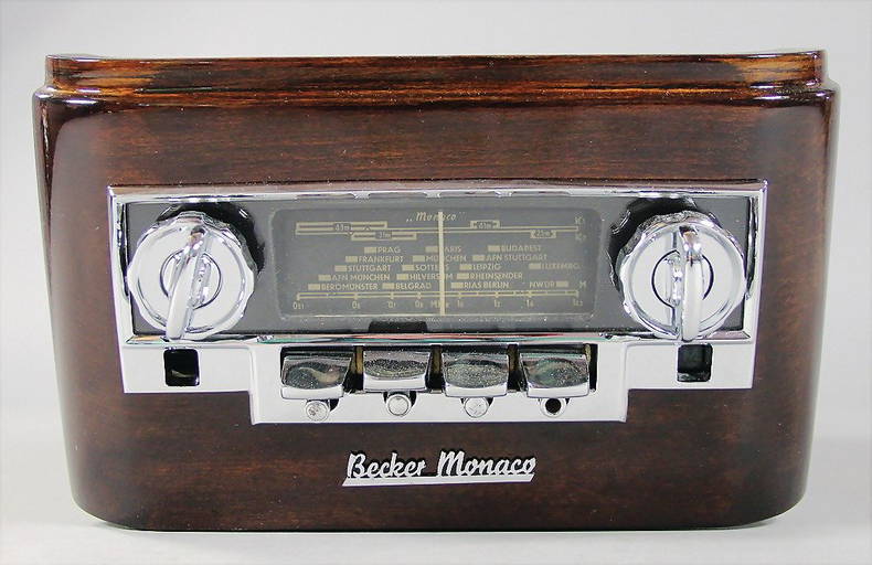 BECKER radio Monaco, restored, original German Descri - May 24, 2014 ...