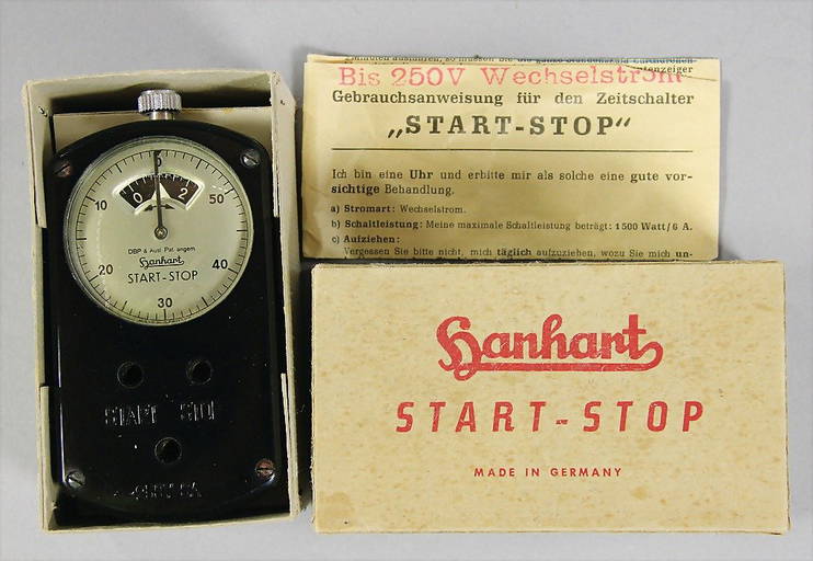 Hanhart Time Switch Start Stop With 230 V Power Connect