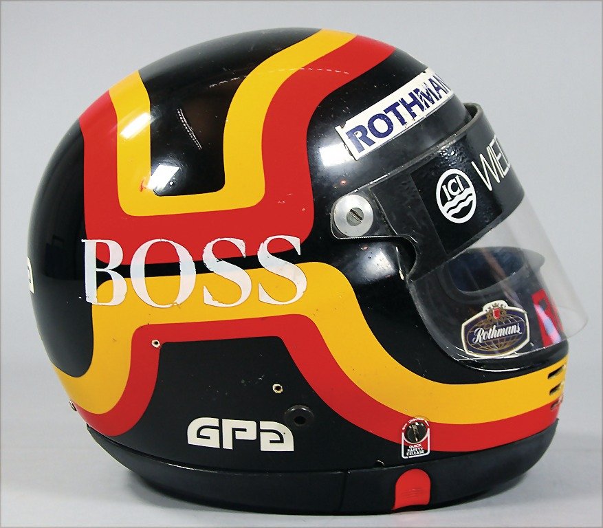 PORSCHE Stefan Bellof original racing helmet of Le Mans - May 08, 2015 ...