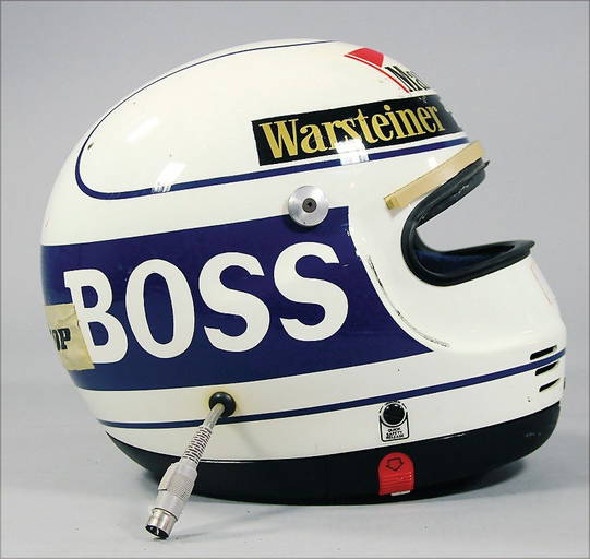 GPD Jochen Mass original racing helmet, visor is - May 08, 2015 ...