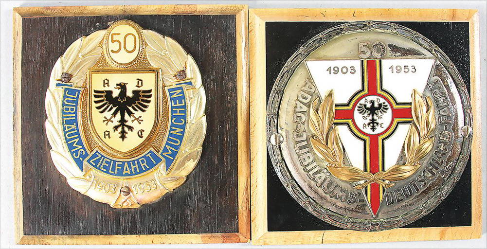 2 Badges, No. 1: Adac Anniversary Germany Journey