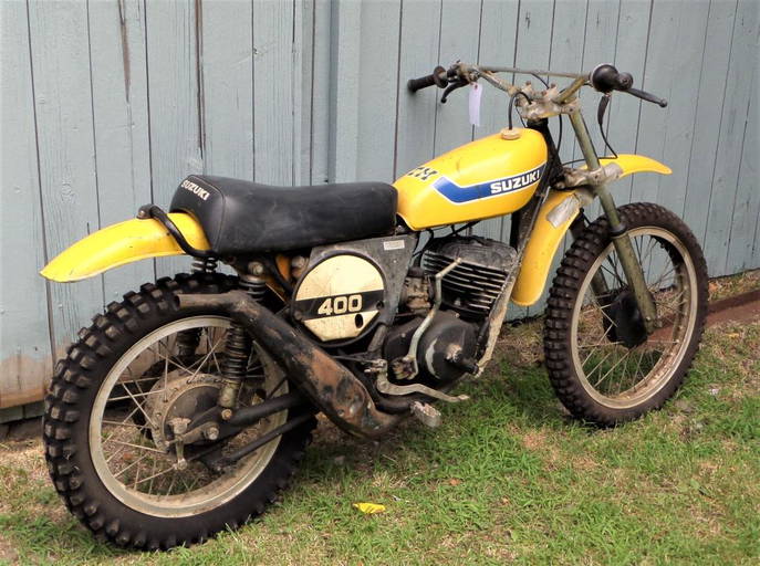 1973 Suzuki 400 Dirt Bike (#0020) on Aug 27, 2022 | Miedema Family ...