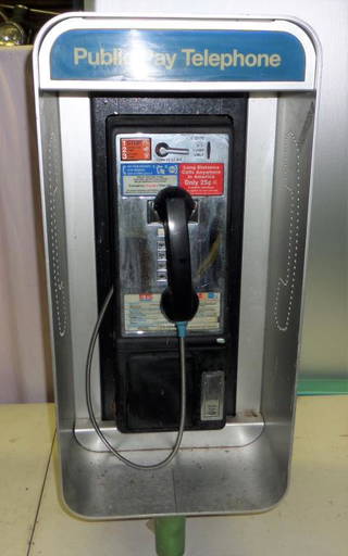 Vintage Public Pay Phone