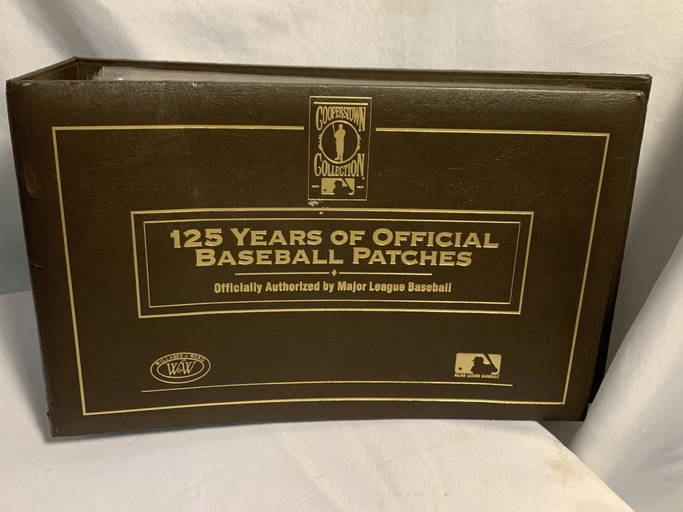 Official Baseball Patches Mlb Cooperstown Collectn