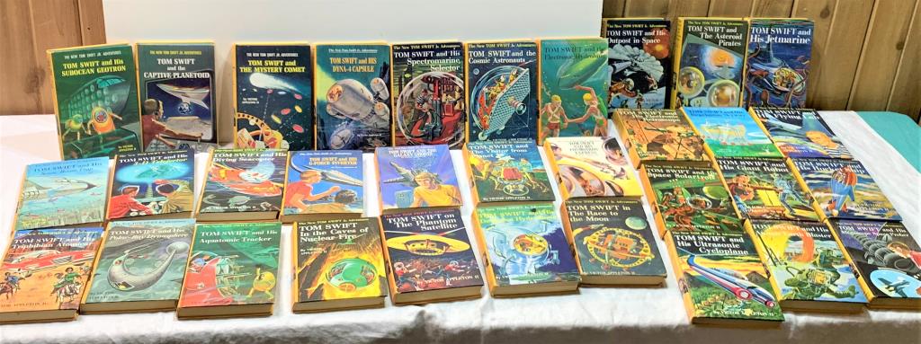 1954 1971 Tom Swift Book Collection(like New)