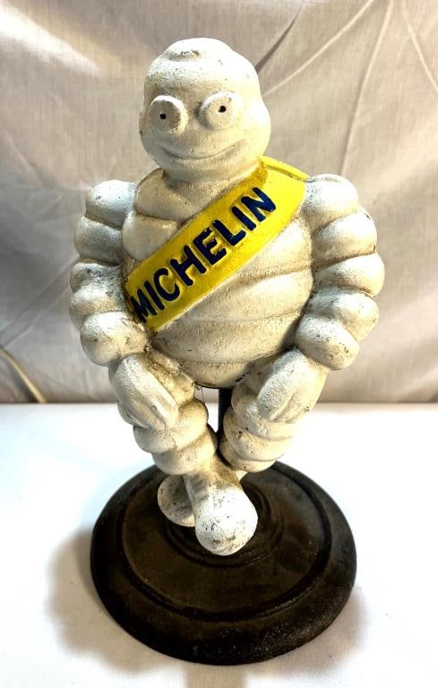 Cast Iron Michelin Man Figure