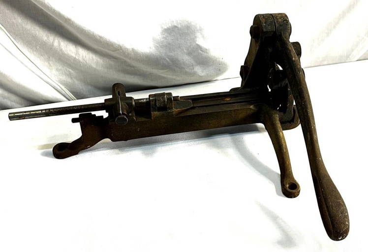 Antique 1900 Slug Block Cutter