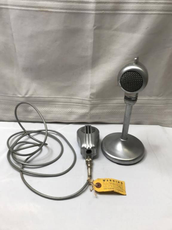 2- Antique Microphones Auction
