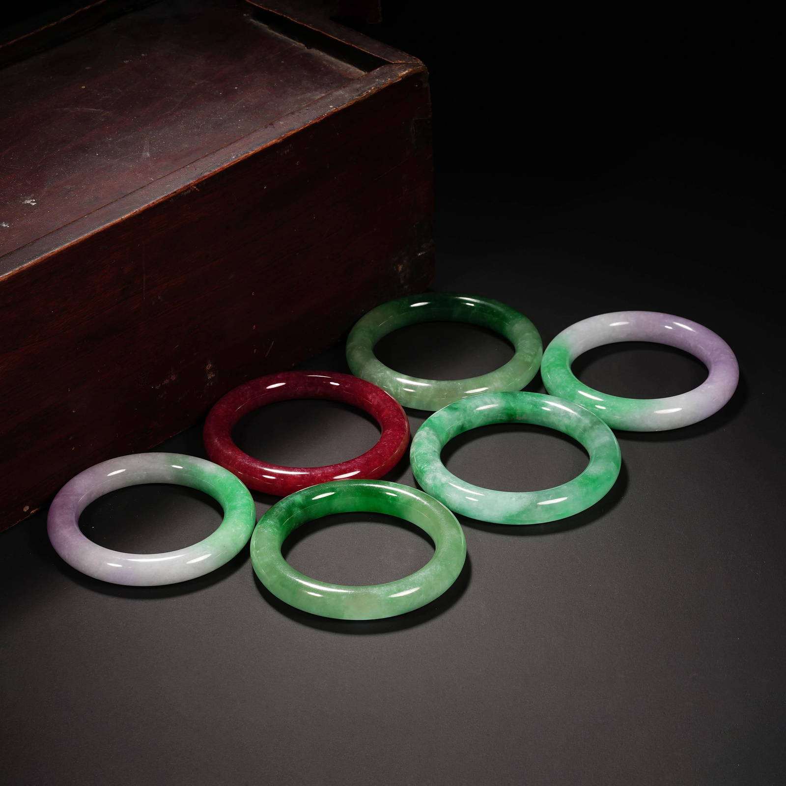 Six Jewelry Bracelets Auction