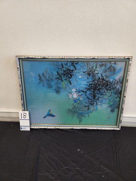 Hummingbird Print By David Lee