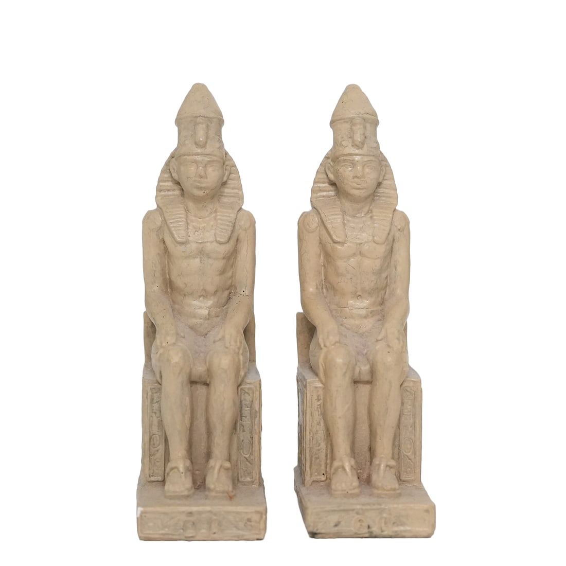 Resin Egyptian Bookends Auction