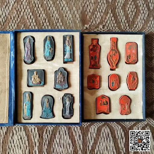 Cinnabar Ink [pictures Of Filial Sons + Eight Good Virtues Of Guanyin ...