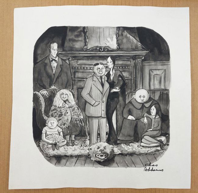 Original 'ADDAMS FAMILY' Illustration by Charles Addams - Nov 30, 2022 ... Original 'ADDAMS FAMILY' Illustration by Charles Addams - Nov 30, 2022 ...