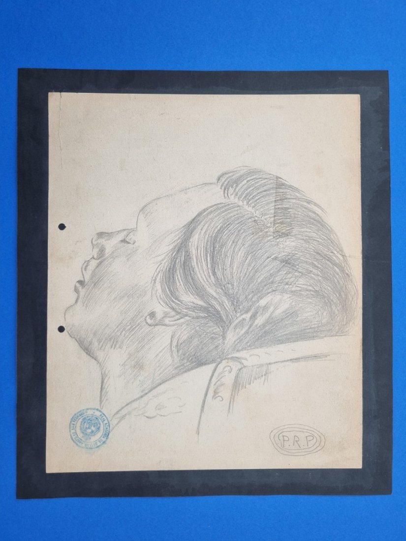 Pablo Picasso original Lady drawing from portfolio (#0016) on Dec 29 ...