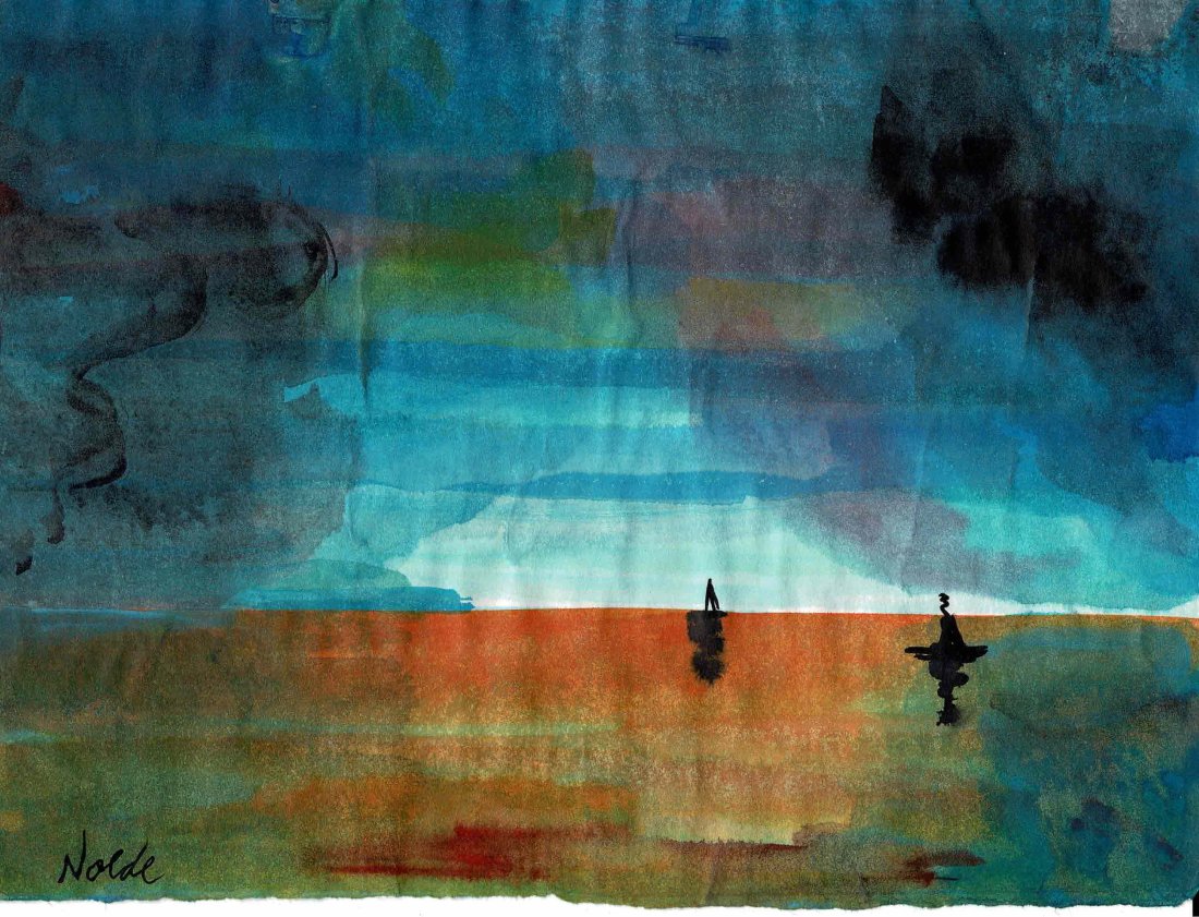 Emil Nolde watercolour on paper NO RESERVE (#0048) on Dec 29, 2022 ...