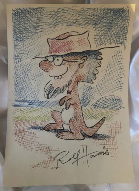 Rolf Harris original Rolfaroo drawing - Mar 03, 2023 | Perscript Art in ...